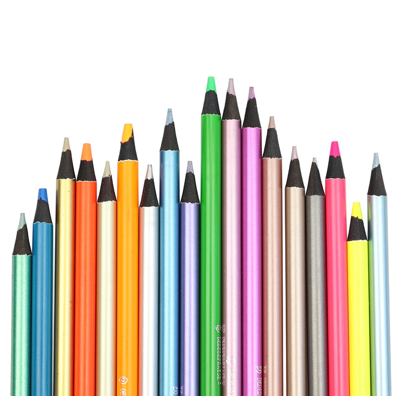 Angel Mark Metallic Colored Pencils Set Non-Toxic Colored Drawing ...