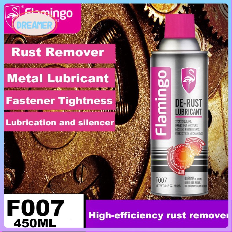 450ml Rust Remover Spray Metal Rust Remover For Car Motorcycle Bike ...