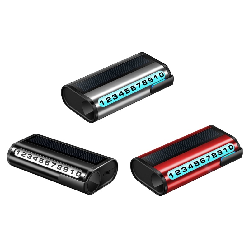 EDB* SUV Car Temporary Stop Sign Parking Sticker Card Telephone Number ...