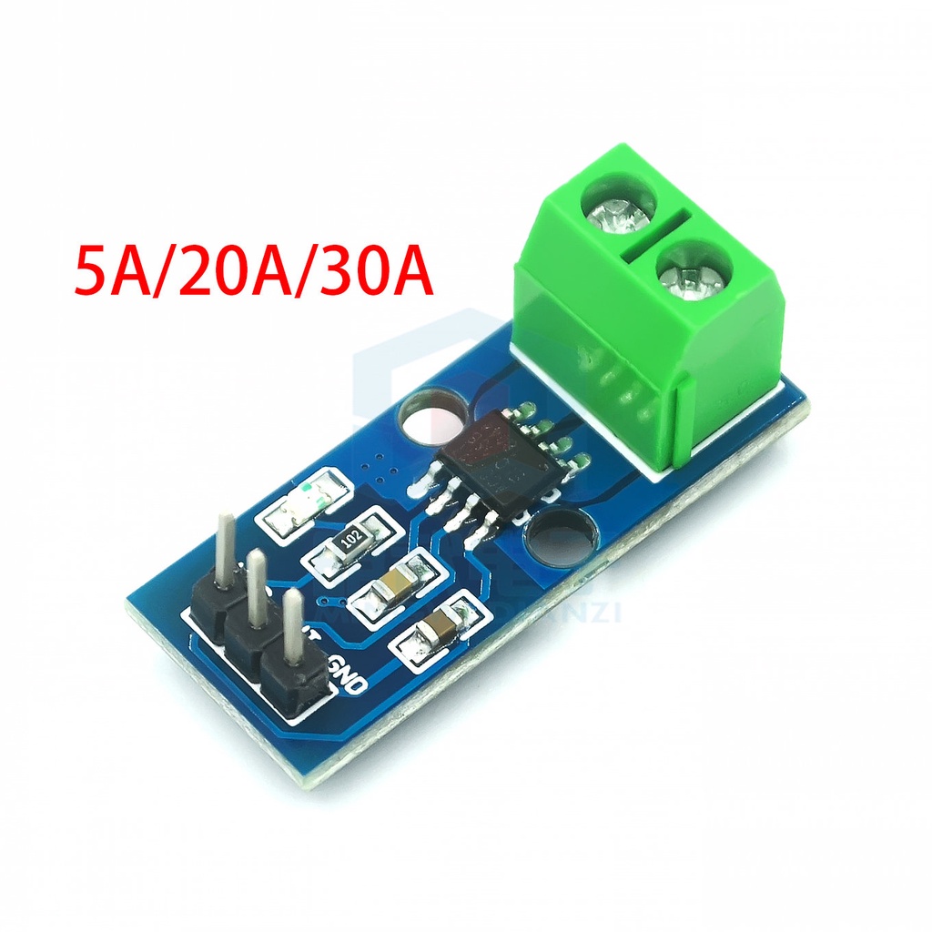 Acs712 Acs724 Module 5a 20a 30a Range Current Detection Board Hall Current Sensor 05b Shopee