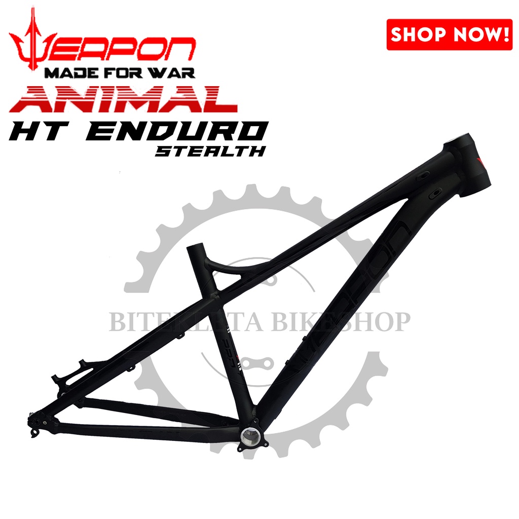 WEAPON FRAME STEALTH ANIMAL 27.5 MOUNTAINBIKE MTB FRAME | Shopee ...