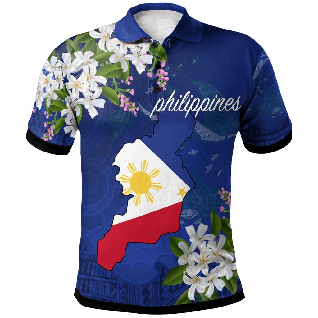Philippines Polo Shirt - Filipino With Map | Shopee Philippines