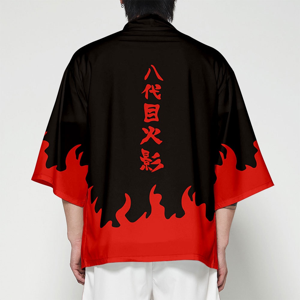 Uchiha Sharingan Symbol Kimono Cloak NARUTO Cosplay Costumes Haori ...