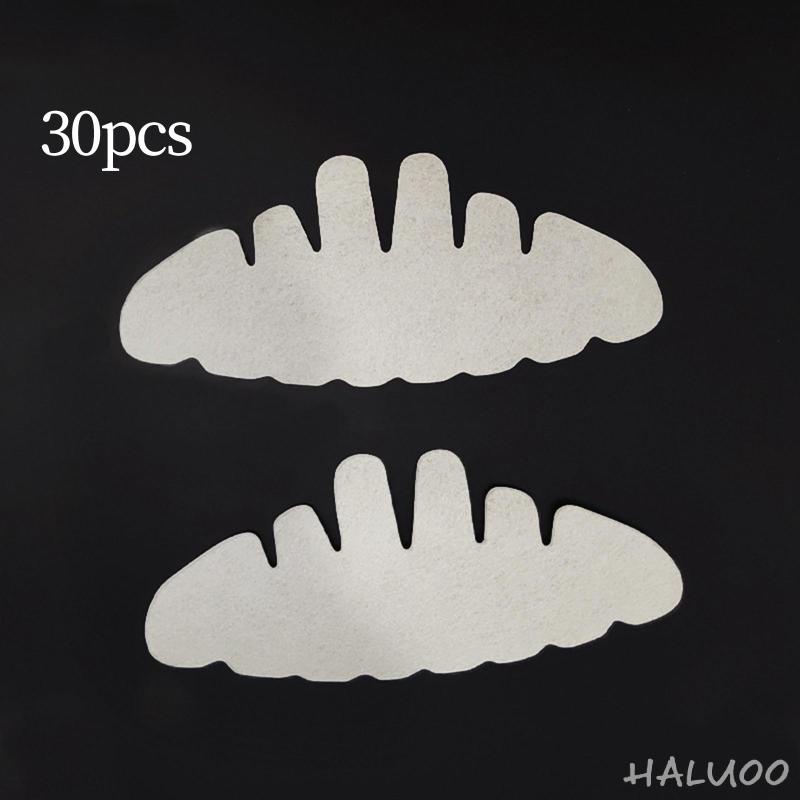 [Haluoo] 30Pcs Baseball Cap Sweat Liner Absorbent Hats Size Reducer ...