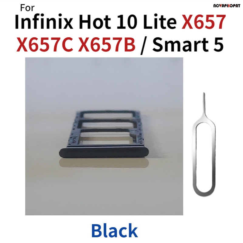 Novaphopat Brand New SIM Card Tray For Infinix Smart 5 X657 X657B Sim ...