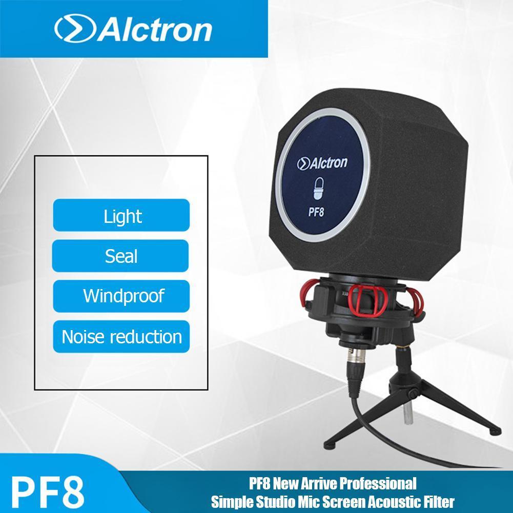 Alctron PF8 Studio Mic Screen Acoustic Filter Desktop Recording Wind ...