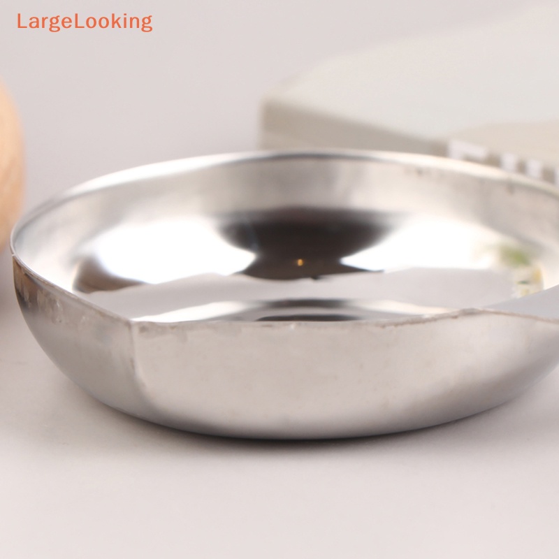 [LargeLooking] Scale Pan Stainless Steel Weighing Cup Gem Scale Tray ...