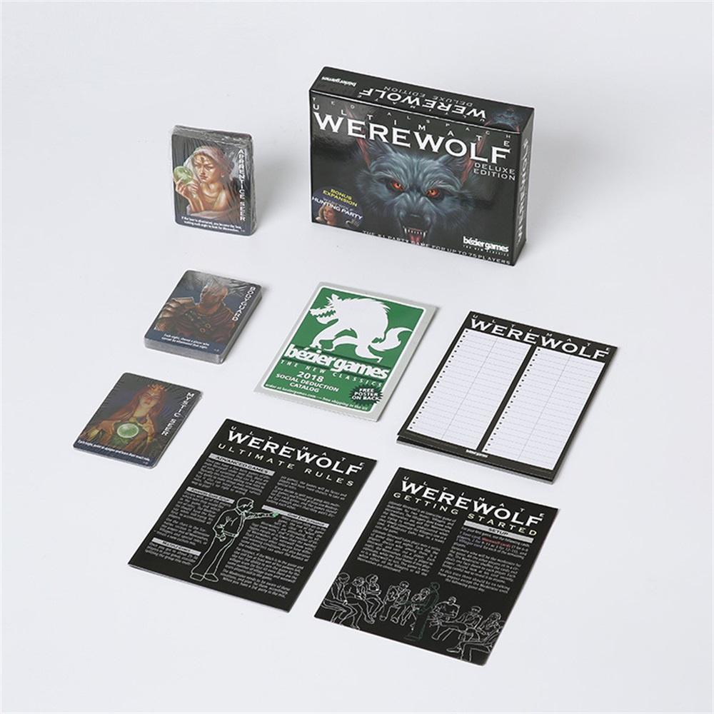 One Night Ultimate Werewolf One Night Ultimate Werewolf Board Game ...