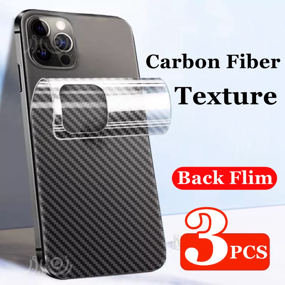 3PCS Back Cover Film For iPhone 11 12 13 14 Pro Max 14Plus iPhone Xs ...