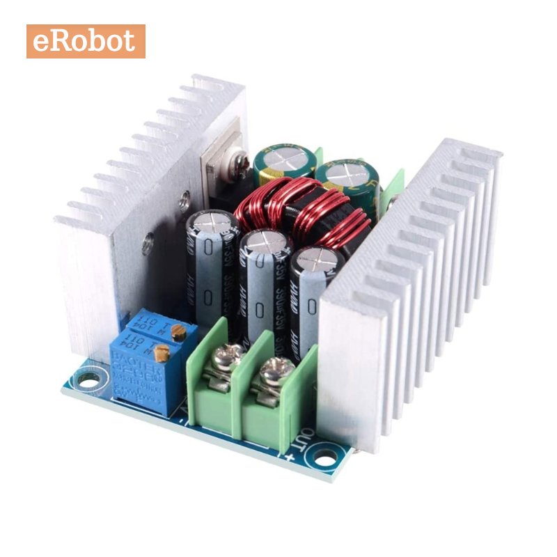 20A 300W CC CV Step Down Modules Adjustable DC 6-40V To 1.2-36V Voltage ...