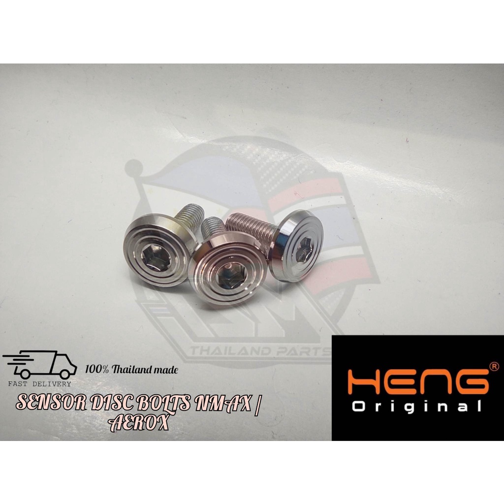 3pcs Sensor Disc Bolts for NMAX V1 and V2 / AEROX V1 and V2 ( for ABS ...