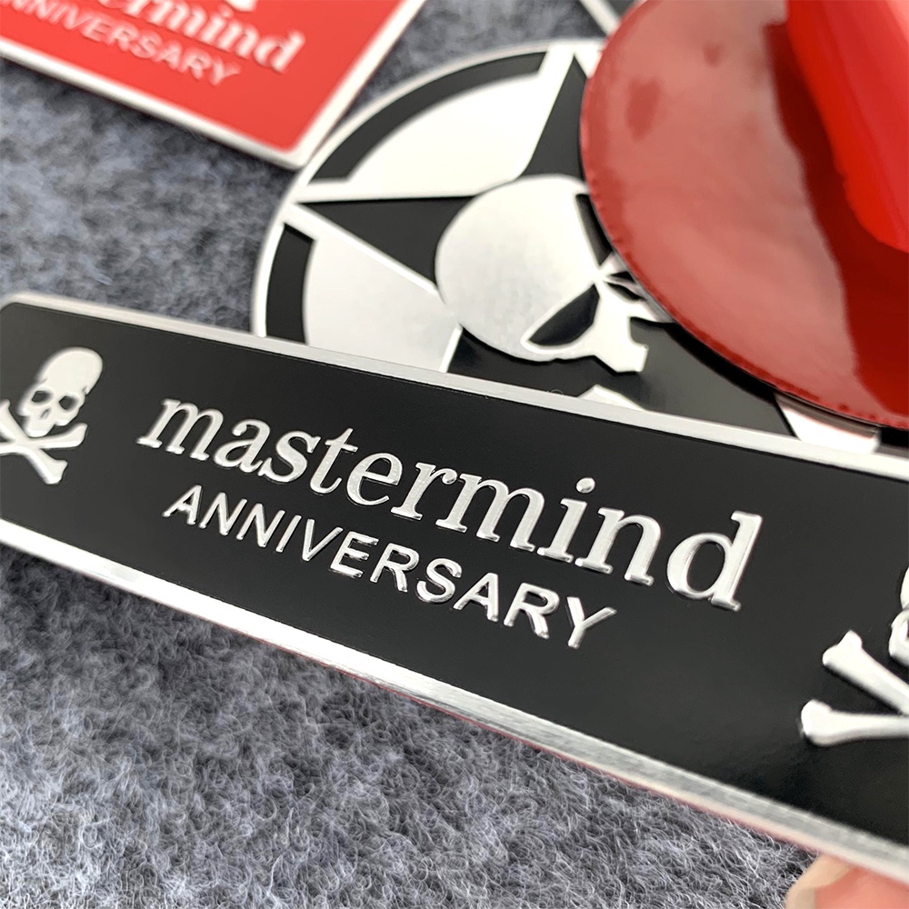 3D Mastermind Punisher Aluminum Sticker Car Emblem Fuel Tank Cover ...
