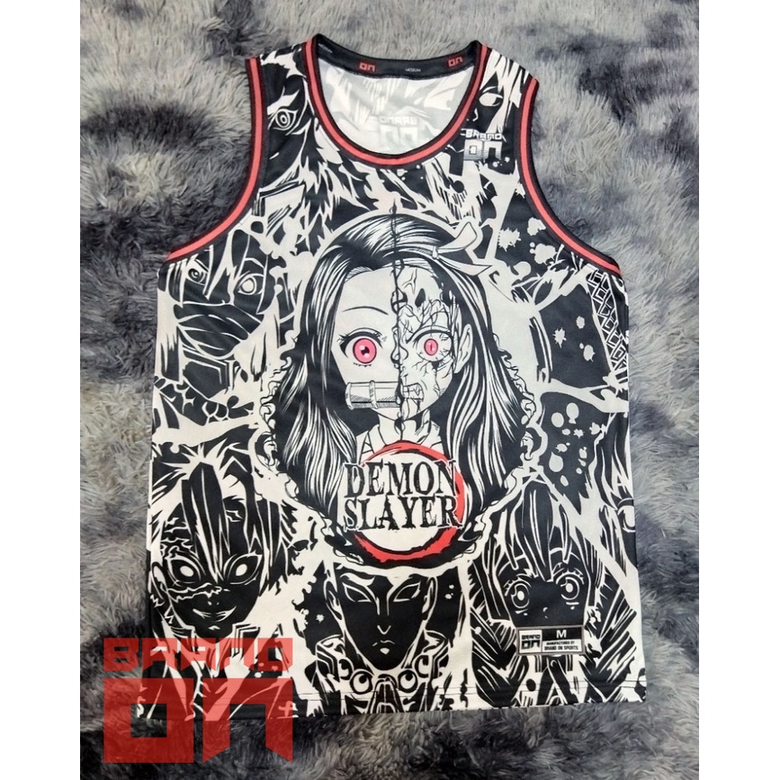 Basketball Jersey Anime Demon Slayer NEZUKO Anime Full Sublimation ...
