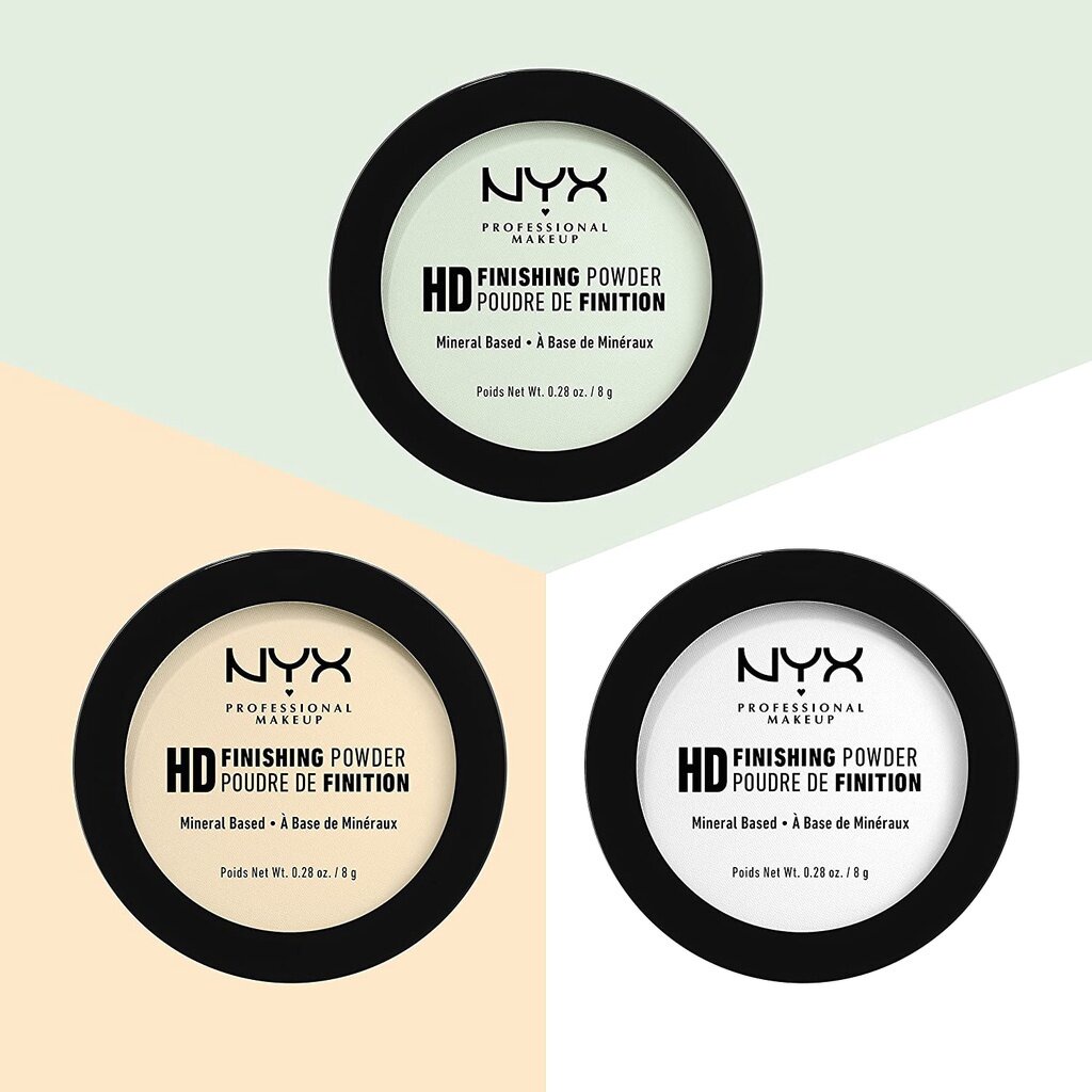 Authentic NYX HD Finishing Powder Pressed Setting-Translucent 8g ...