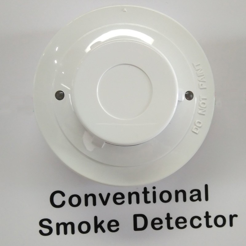 Conventional Fire Alarm Control System Smoke Detector 2 Wire Optical ...