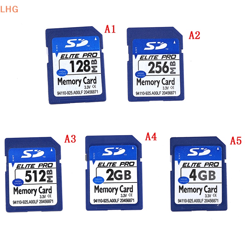 [LHG] 128MB 256MB 512MB 2GB 4GB SD standard card secure digital memory ...