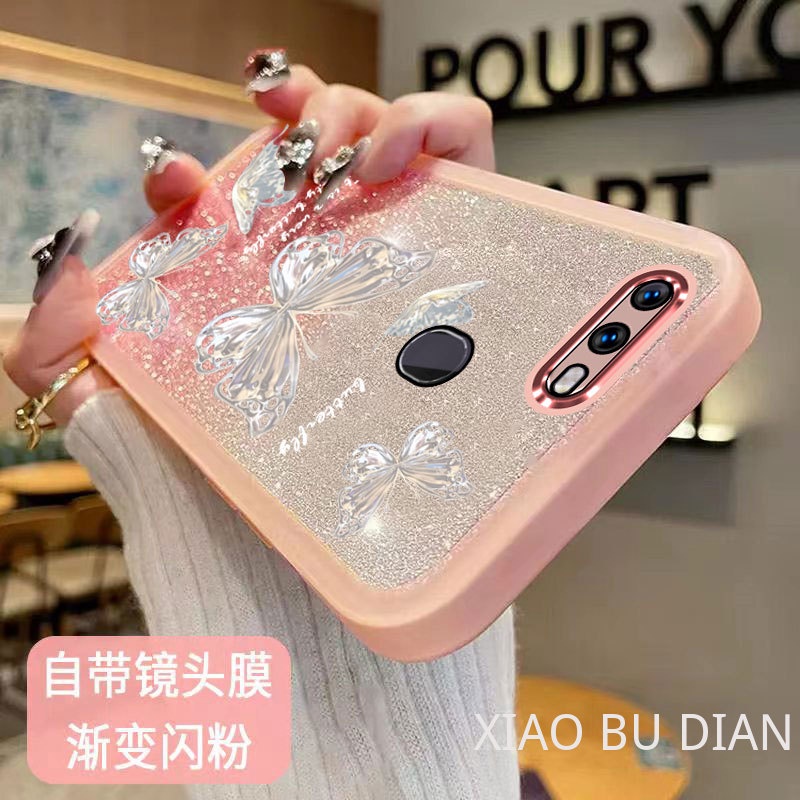 Casing butterfly OPPO A5S A7 A12 F9 PRO New gradient shiny paper phone ...