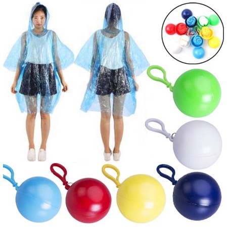 WM-Rain Capsule Coat Emergency Waterproof Rainy Day Essential ...