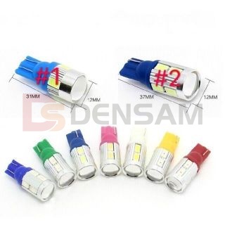 Densam Car Motorcycle LED Light Park Light Pair Peanut Bulb | Shopee ...