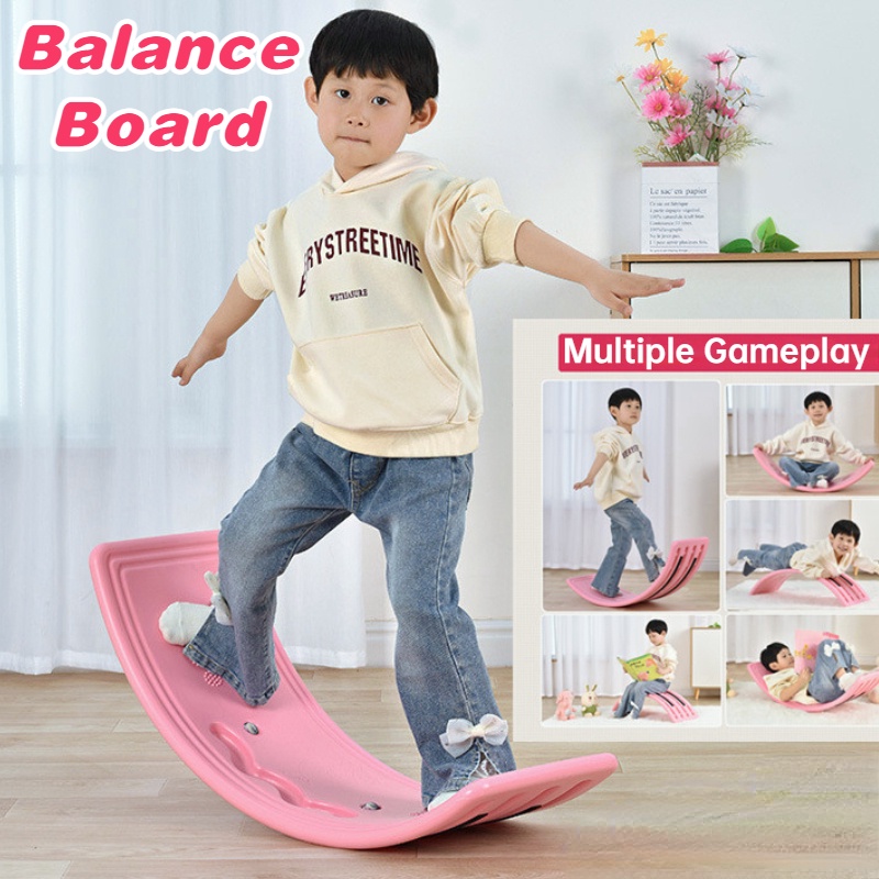 Kids Balance Board Home Exercises Kid Twisting Workout Training for ...