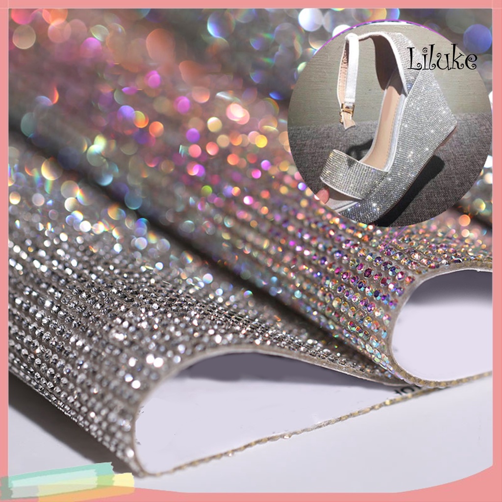 [LK] Self-Adhesive Rhinestone Sticker Fadeless Glass Clothing ...