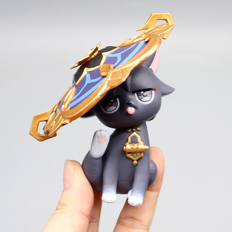 10cm Genshin Impact Yae Miko Cat Figure Keqing Anime Figures ...