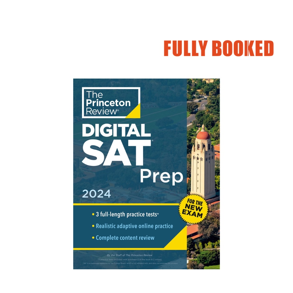 Princeton Review Digital SAT Prep, 2024 (Paperback) by The Princeton ...