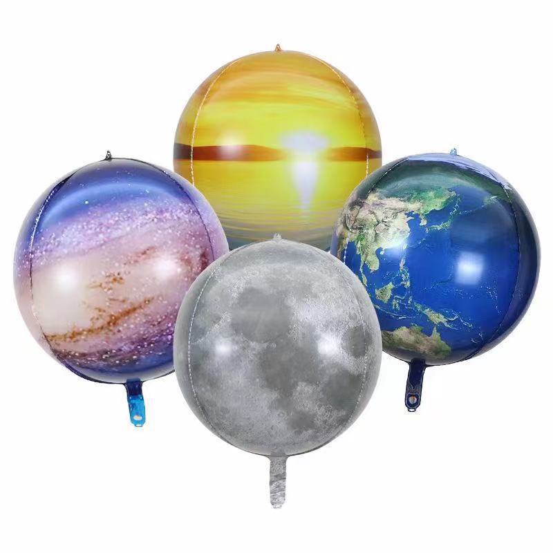 22inch 4D Earth Space Space Foil Balloons Birthday Baby Shower Earth ...