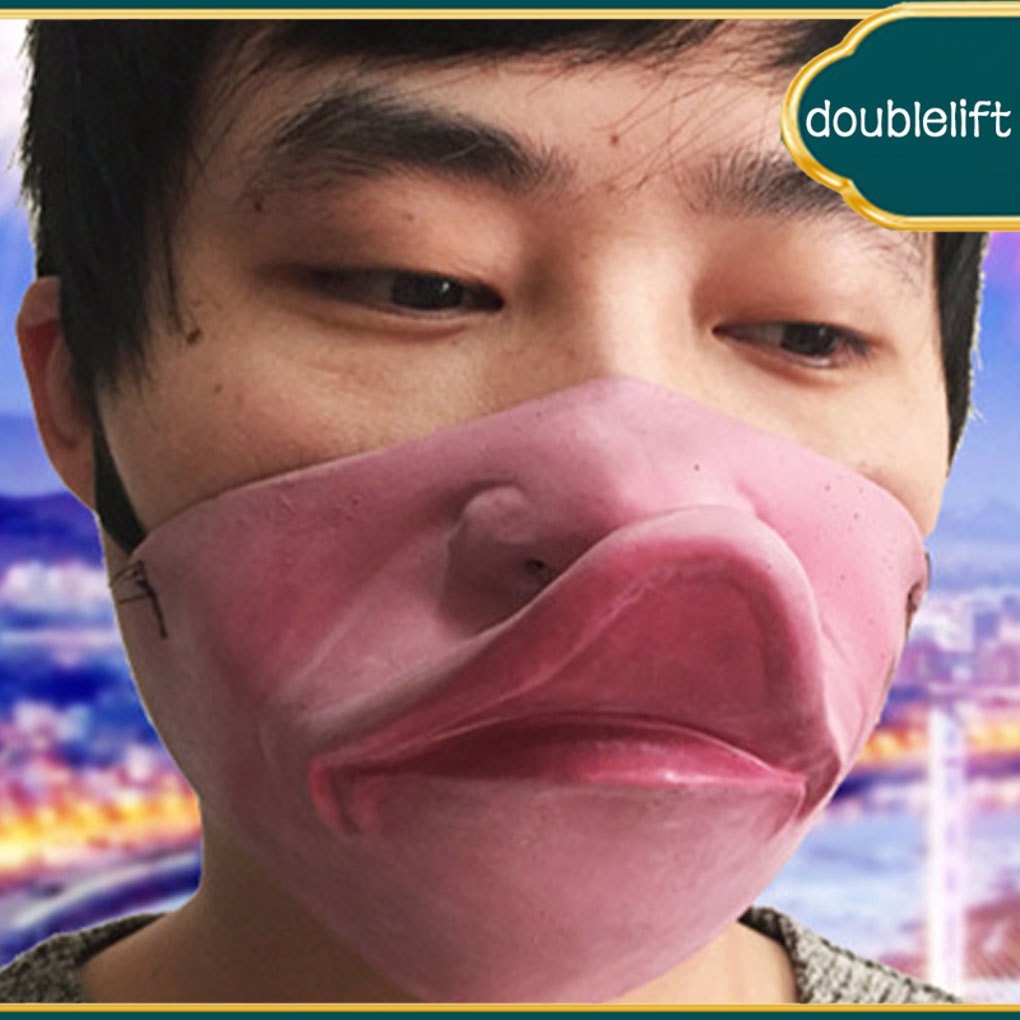 1/2/3/5 Half Face Fun Scary Masks Party Halloween Fool's Day Clown ...