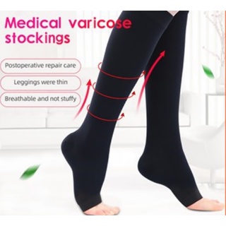 Cofoe Medical Varicose Veins Socks Compression Elastic Anti-thrombosis Pressure Stocking Middle ...