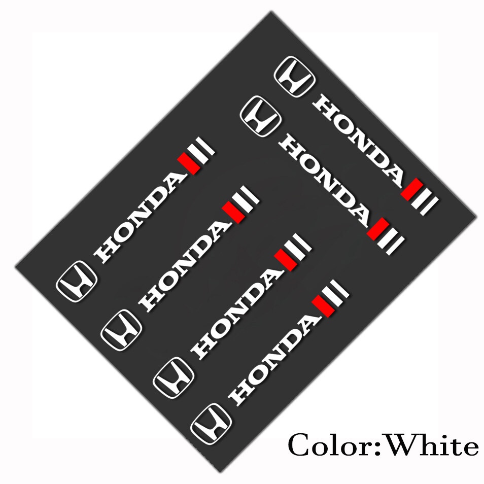 2PCS Auto Decor Decals Car Window Wiper Stickers For Honda Civic Accord ...