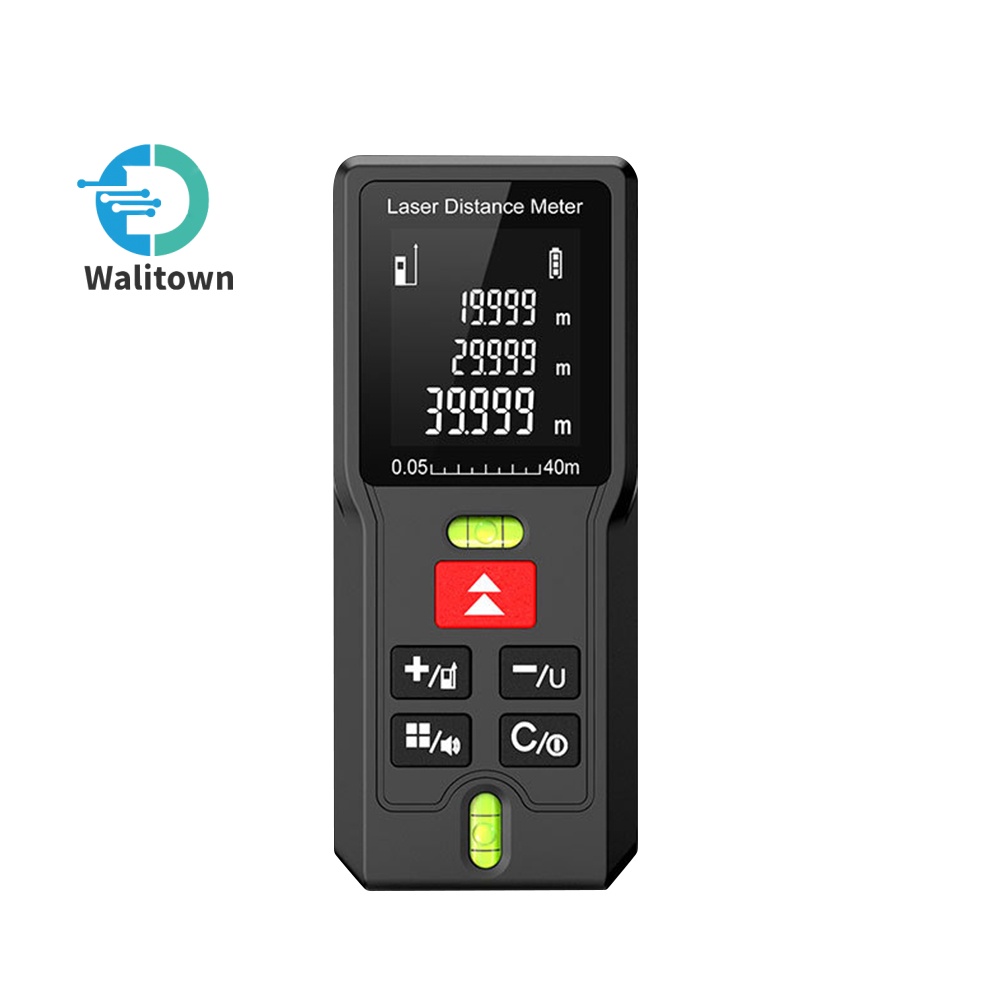Laser Measure Laser Distance Meter 40-100M Portable Digital Measure ...