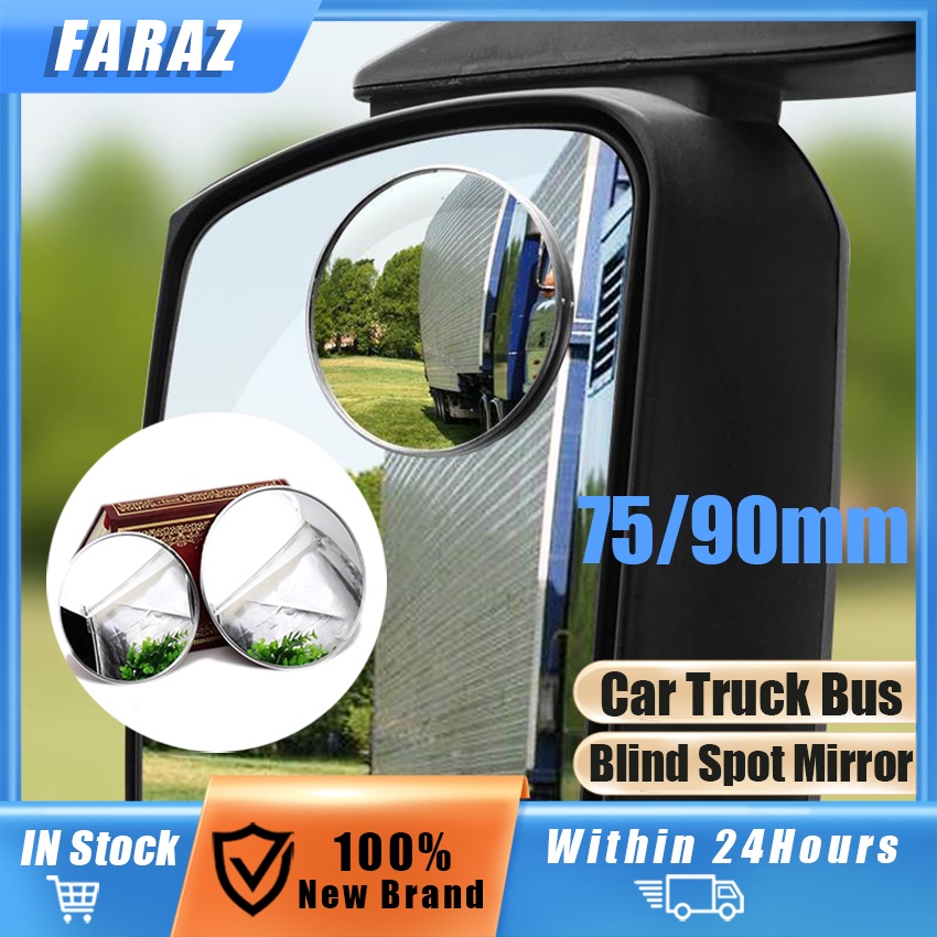 3/4 inches Blind Spot Mirror With 3M Adhesive for SUV Car Truck Bus Van ...