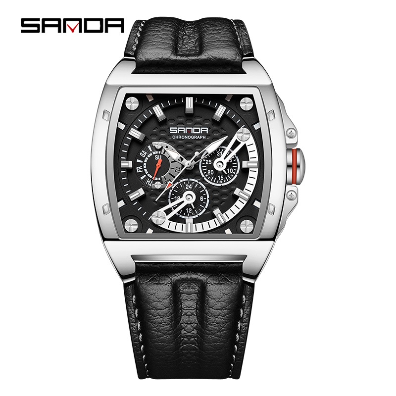 Sanda Premium Luxury Personality Men's Quartz Waterproof Fall Resistant ...
