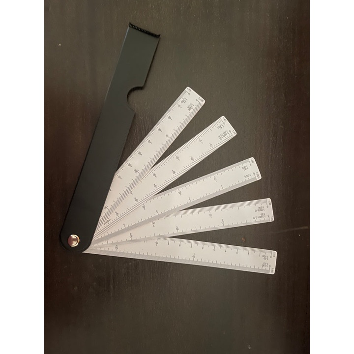 Fan Scale (1:10, 1:15, 1:20, 1:25, 1:30, 1:33.5, 1:40, 1:50, 1:75, 1: ...