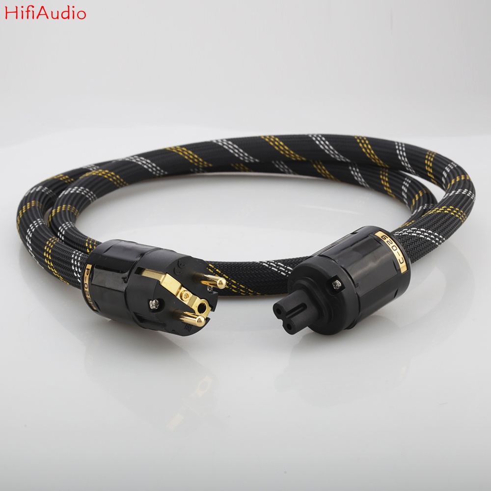 HiFi Audio AC Power Cable, Schuko Power Cord, HiFi Audiophile Power ...