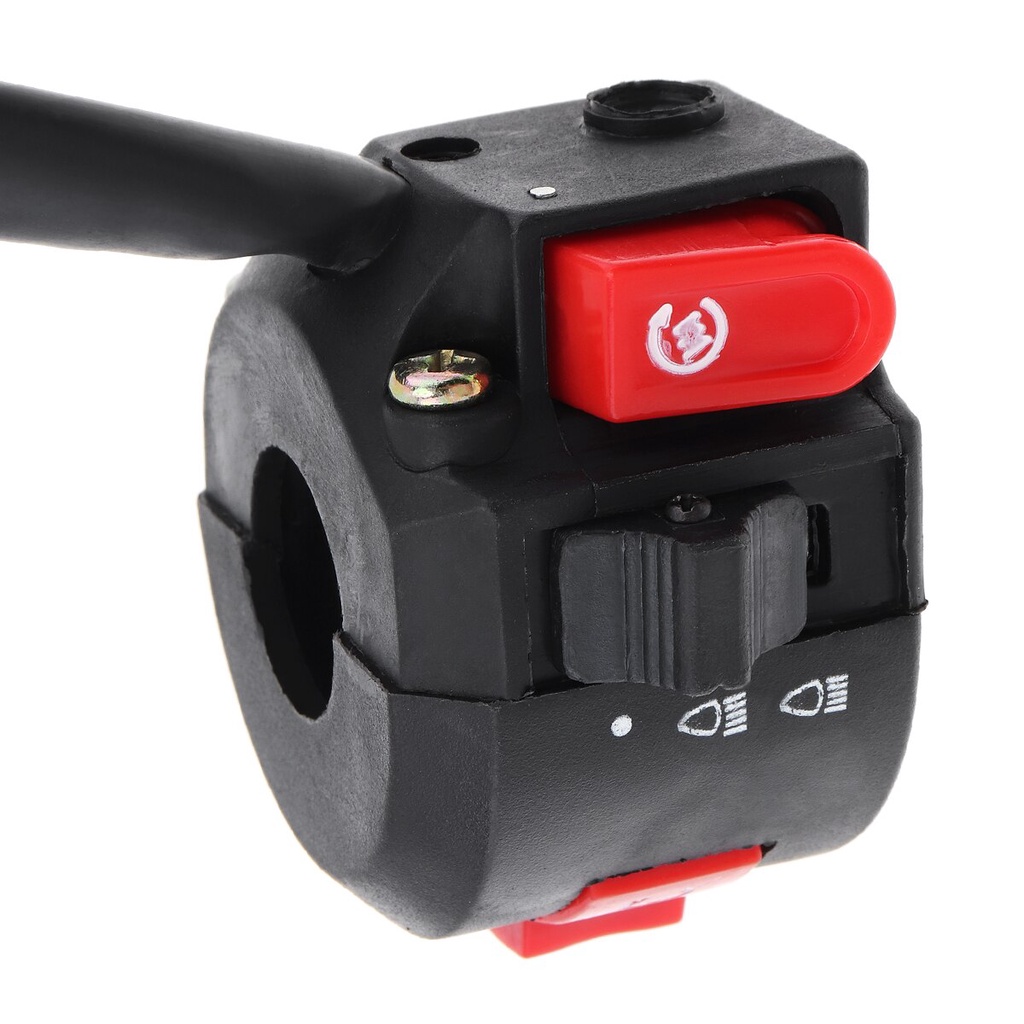 Motorcycle Light Switch 22MM Handlebar Electric Fog Light Start ...