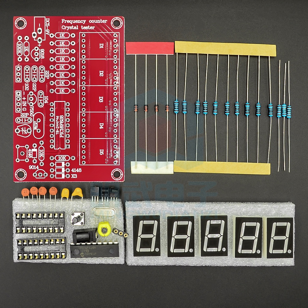 1Hz-50MHz frequency meter crystal oscillator measurement frequency ...