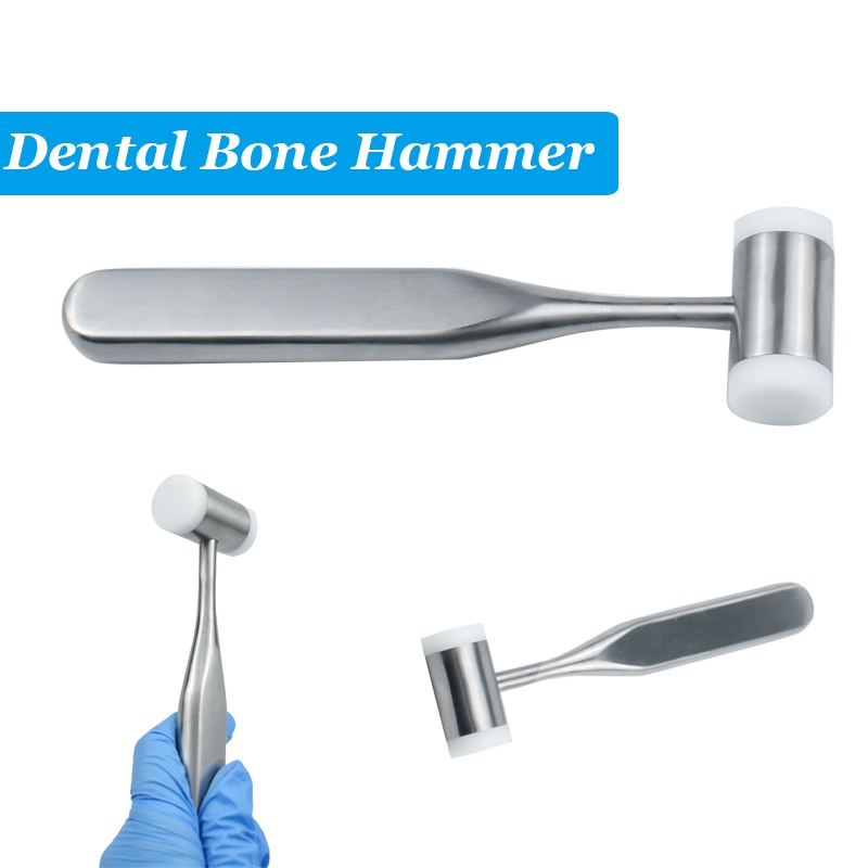 Bone Hammer Stainless Steel Handle Double Headed Bone Hammer Tooth ...