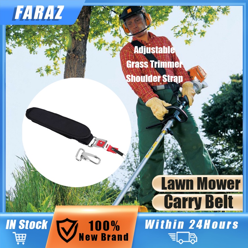 Universal Nylon Grass Cutter Harness Shoulder Strap Fast Release Clip ...