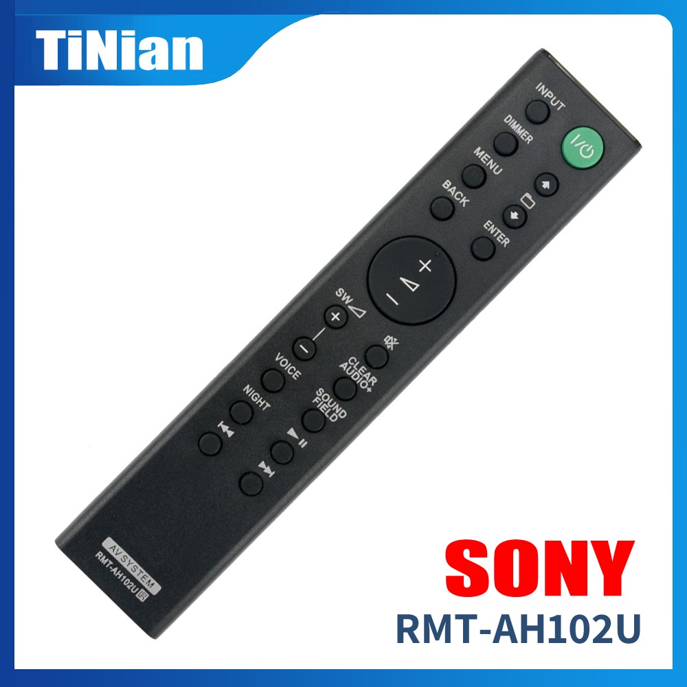 Remote Control RMT-AH102U for SONY HT-CT390 SA-WRT3 SS-RT3 SA-CT390 HT ...