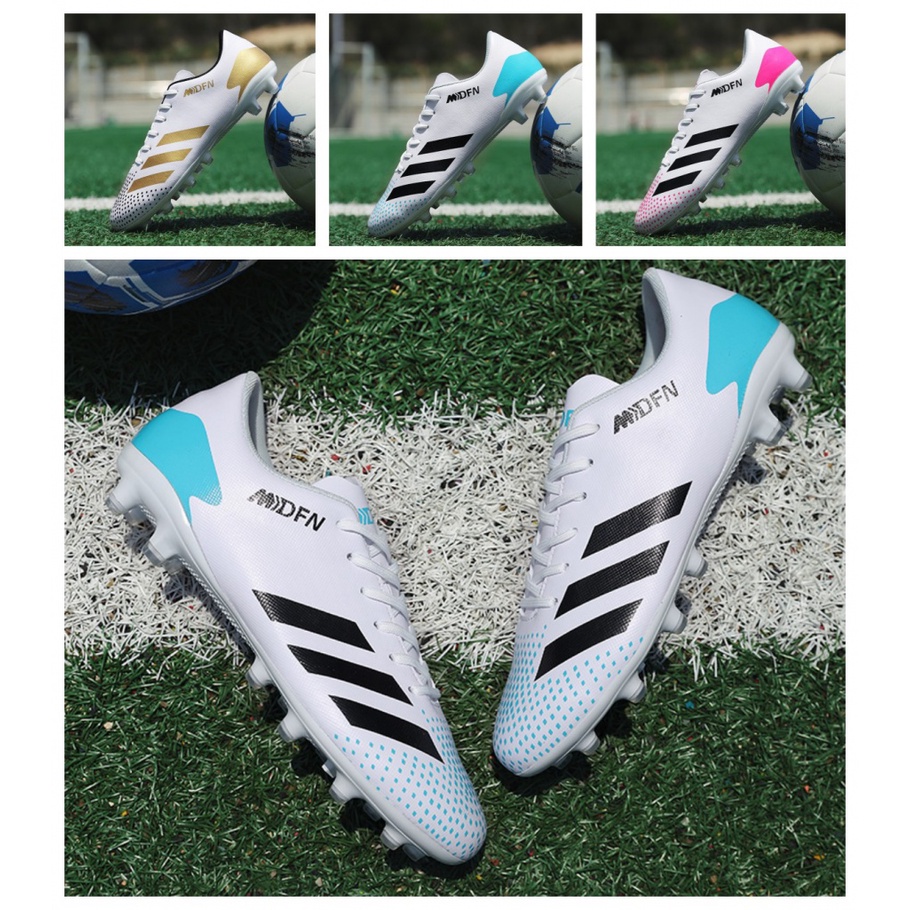 Big size:32-47 FG Football Boots Soccer Shoes for men and women Futsal ...
