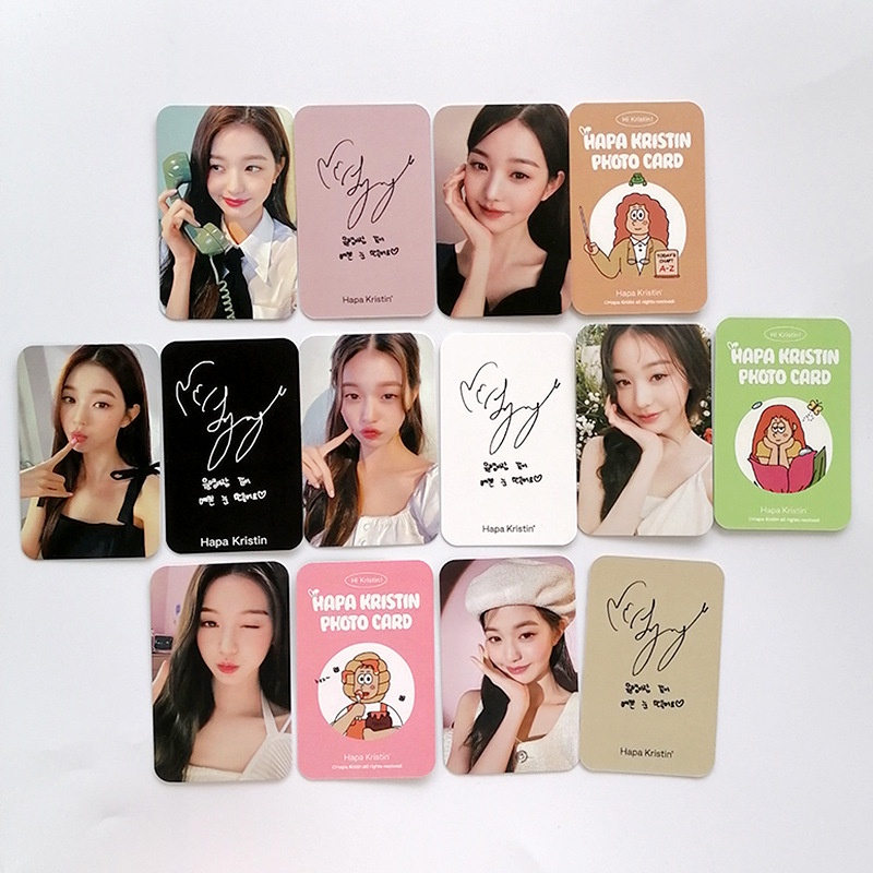 6-7pcs/set IVE I'VE Photocards REI LIZ LEESEO GAEUL YUJIN WONYOUNG Lomo Cards HAPA KRISTIN Kpop ...