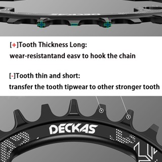 Deckas 104BCD Round Oval Narrow Wide Chainring MTB Mountain Bike Bicycle 104BCD 30T 32T 34T 36T ...