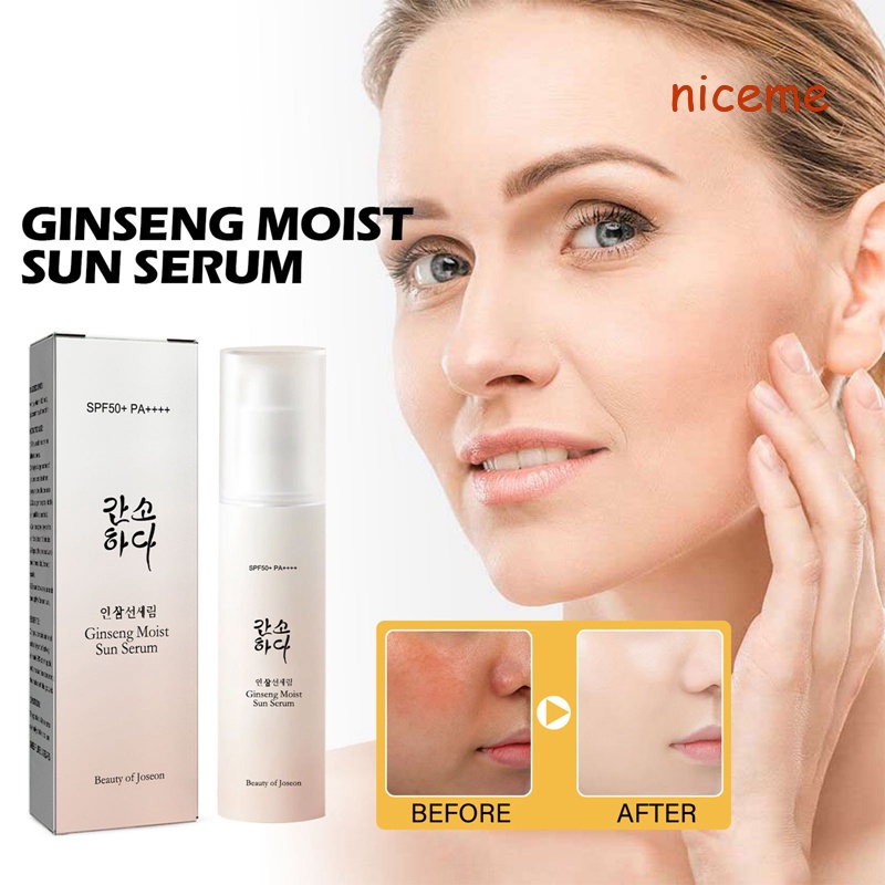 niceme 50ml Ginseng Moist Sun Serum, beauty of joseon sunscreen stick ...