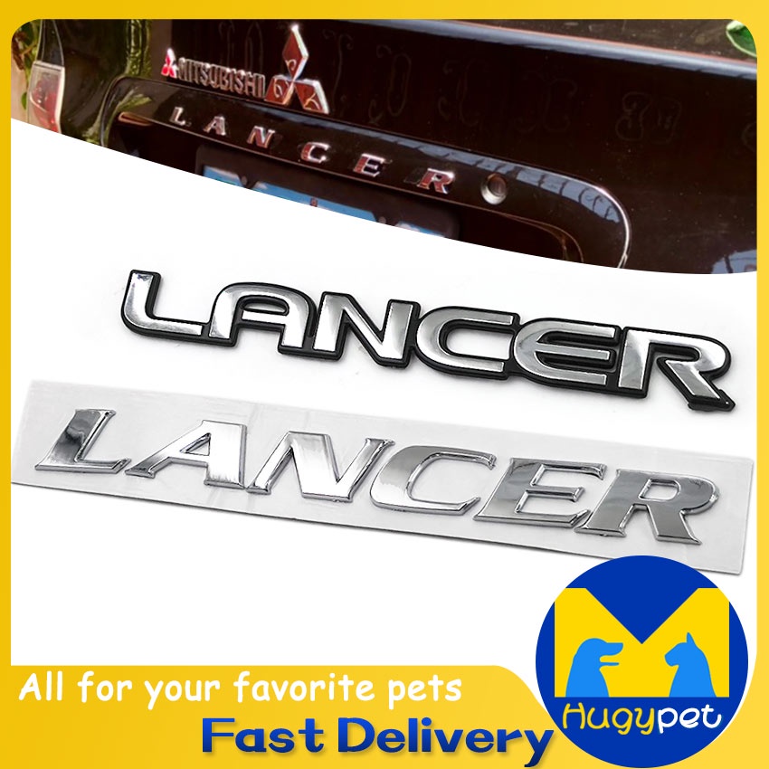 Universal Lancer Letter Logo Car Sticker For Mitsubishi Lancer ...