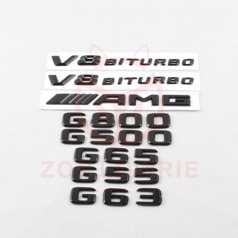 Suitable for Mercedes Benz Benz G500 G63 G55 G65 Modified AMG Tail Logo ...