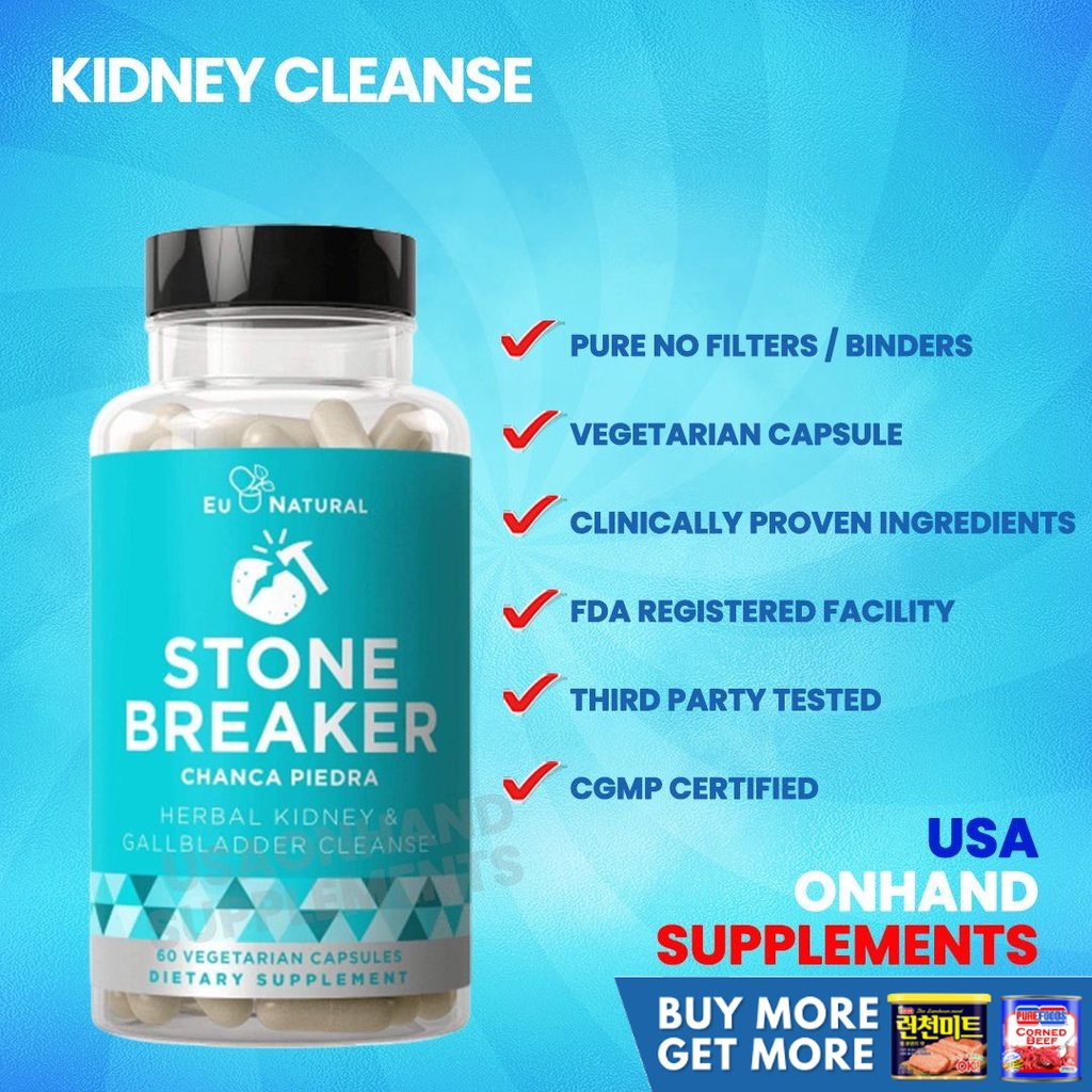USA Onhand | EU Natural, STONE BREAKER, Chanca Piedra, Herbal Kidney ...