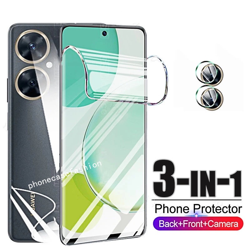3in1 Hydrogel Film For huawei nova 11i 11 pro 2023 Front Back Full ...