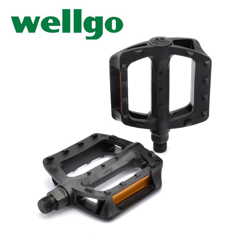 Wellgo MTB Mountain Road Bike Double DU Bearing Pedals Cycling Platform ...